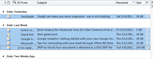 Outlook 2010 Forward Multiple Emails In One Single Email