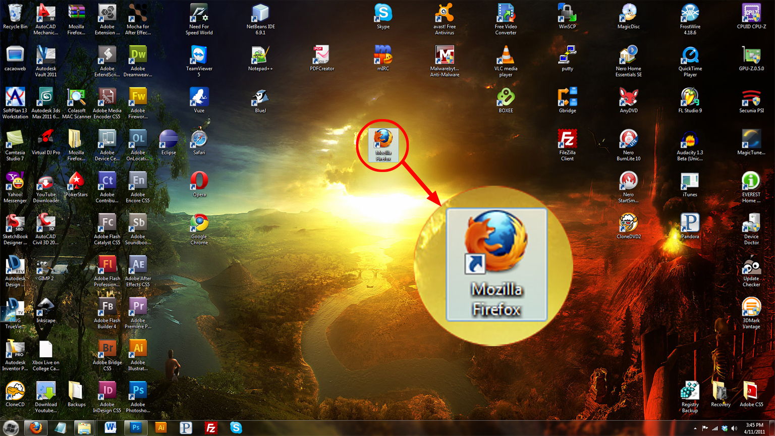Firefox Shortcut On Desktop