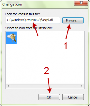 Windows 7: Pin items in Control Panel to the taskbar