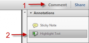 Adobe Reader: How to Highlight (or Unhighlight) Text in a PDF File