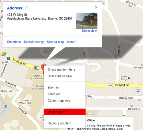 Get Latitude And Longitude Values From Google Maps