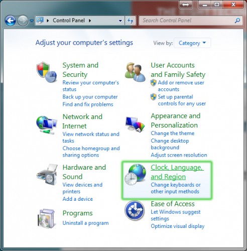 Customizing Date and Time in Windows 7 and Vista