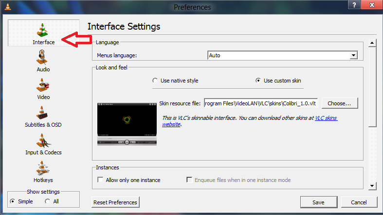 Vlc Media Player Installing Custom Skins