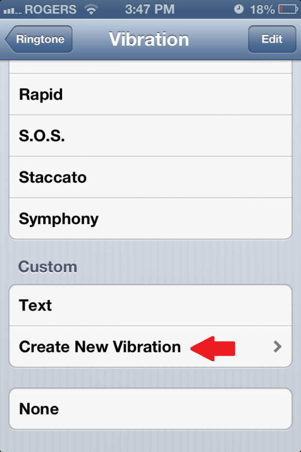 iPhone: Create Custom Vibration Patterns