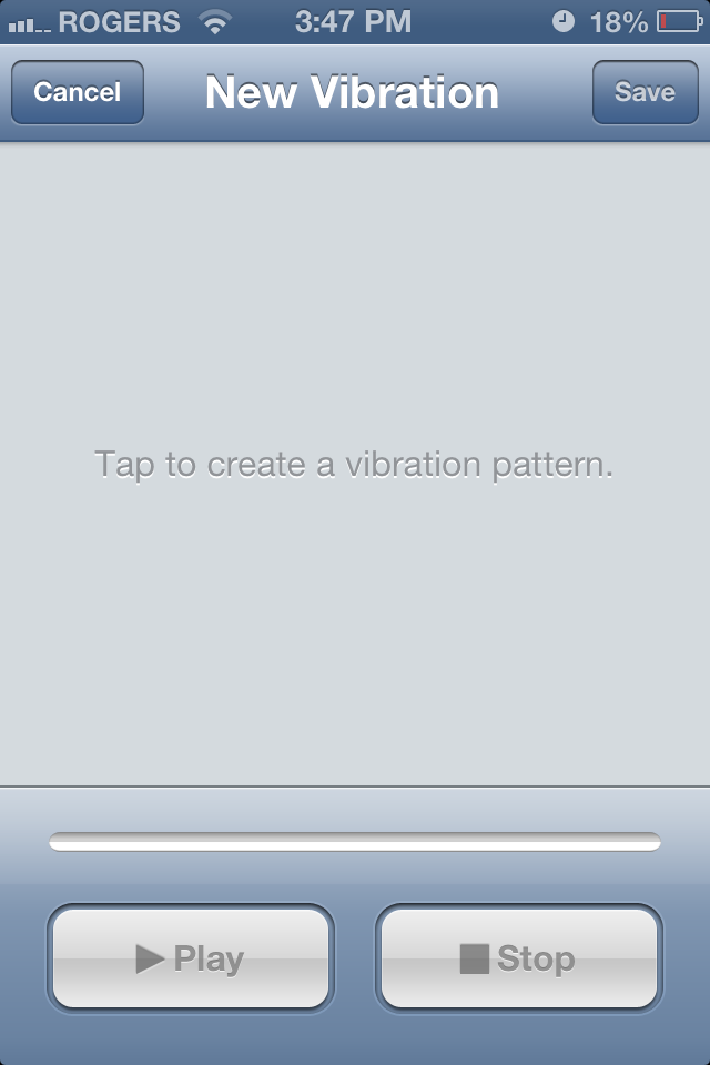 iPhone: Create Custom Vibration Patterns