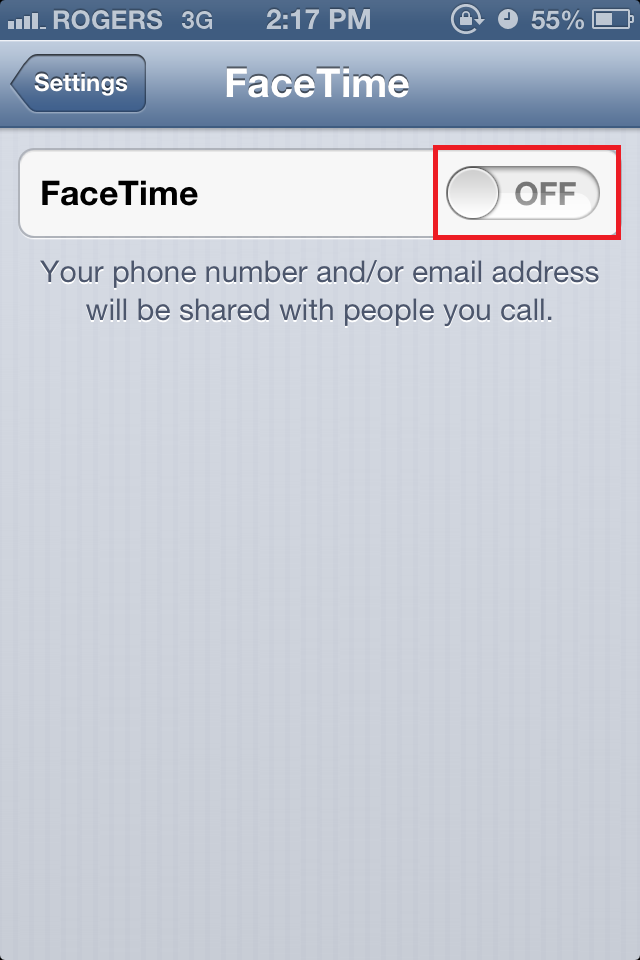 iOS: Add a Secondary Email Address to FaceTime