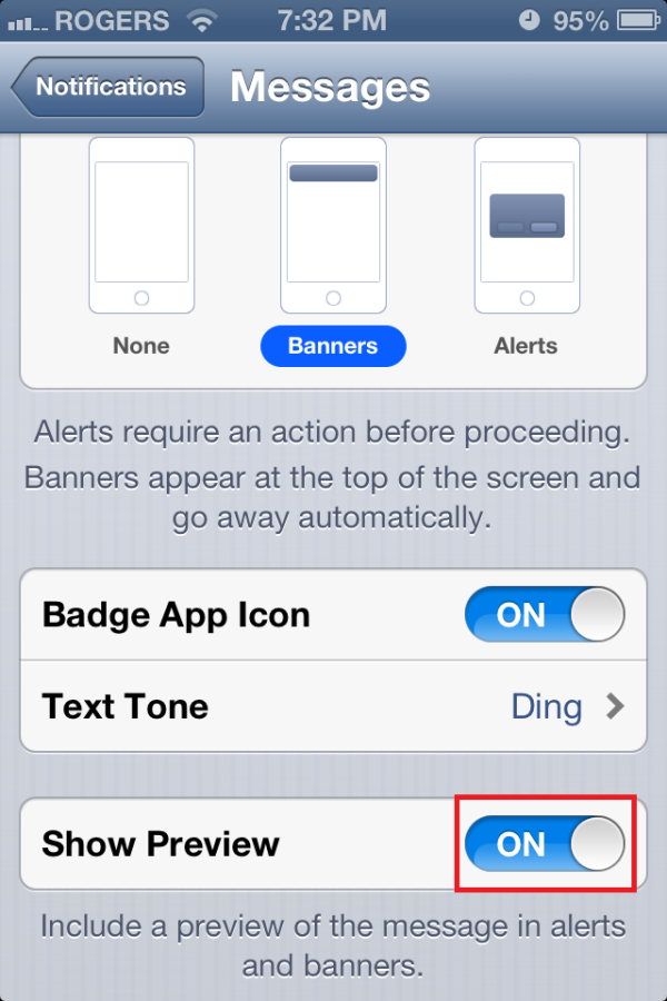 iPhone and iPad: Remove Text Message Preview from Lock Screen