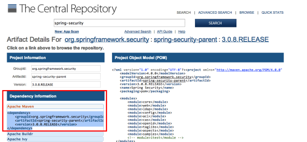 Add Dependencies to Maven pom.xml File
