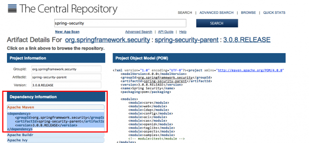 Add Dependencies to Maven pom.xml File