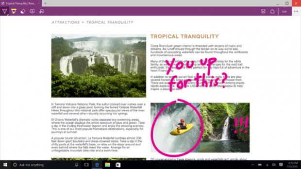 How to Annotate Webpages with Microsoft Edge