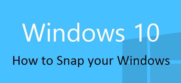 Windows 10: Multitasking with Snap