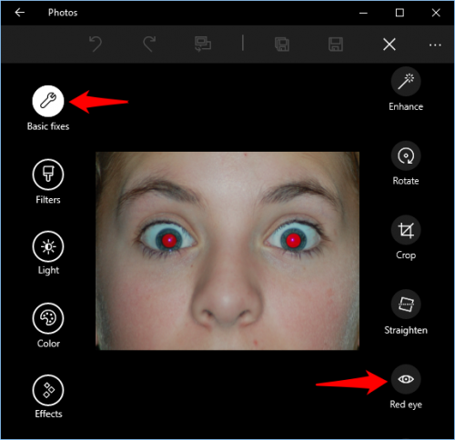 How to Fix Red Eye in Windows 10 Photos How to Fix Red Eye in Windows 10 Photos