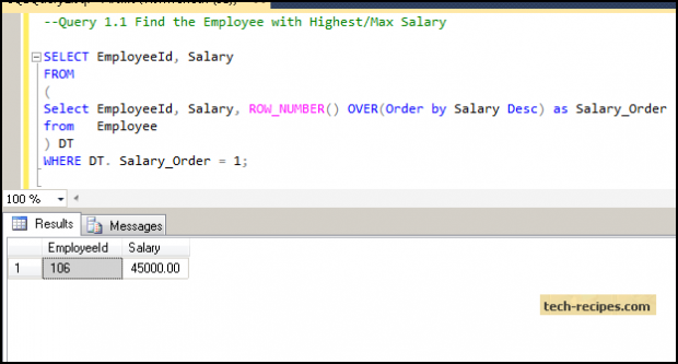 How To Find Nth Highest Second Highest Salary In SQL Server
