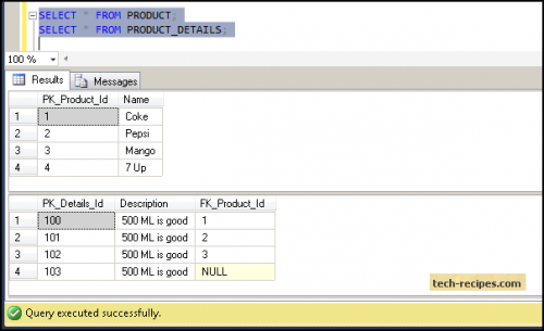 SQL Server NOT IN Clause With NULL Values