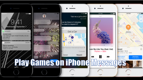 How to Play Games on Messages for iPhone iOS 10