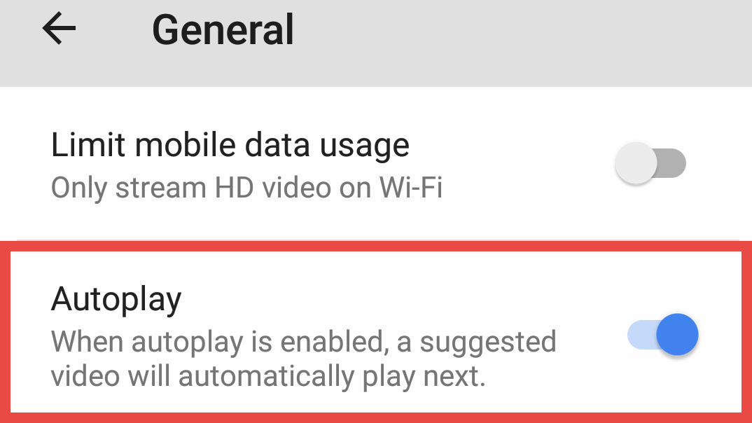 How to Play Next Video Automatically on YouTube Mobile