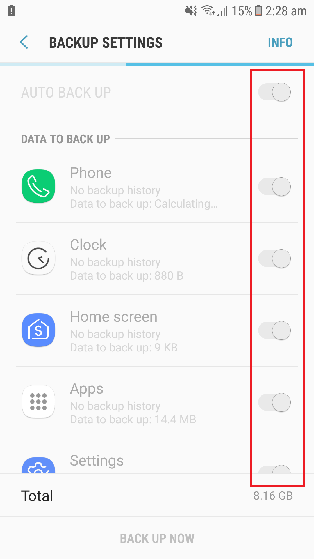 How to Backup Android