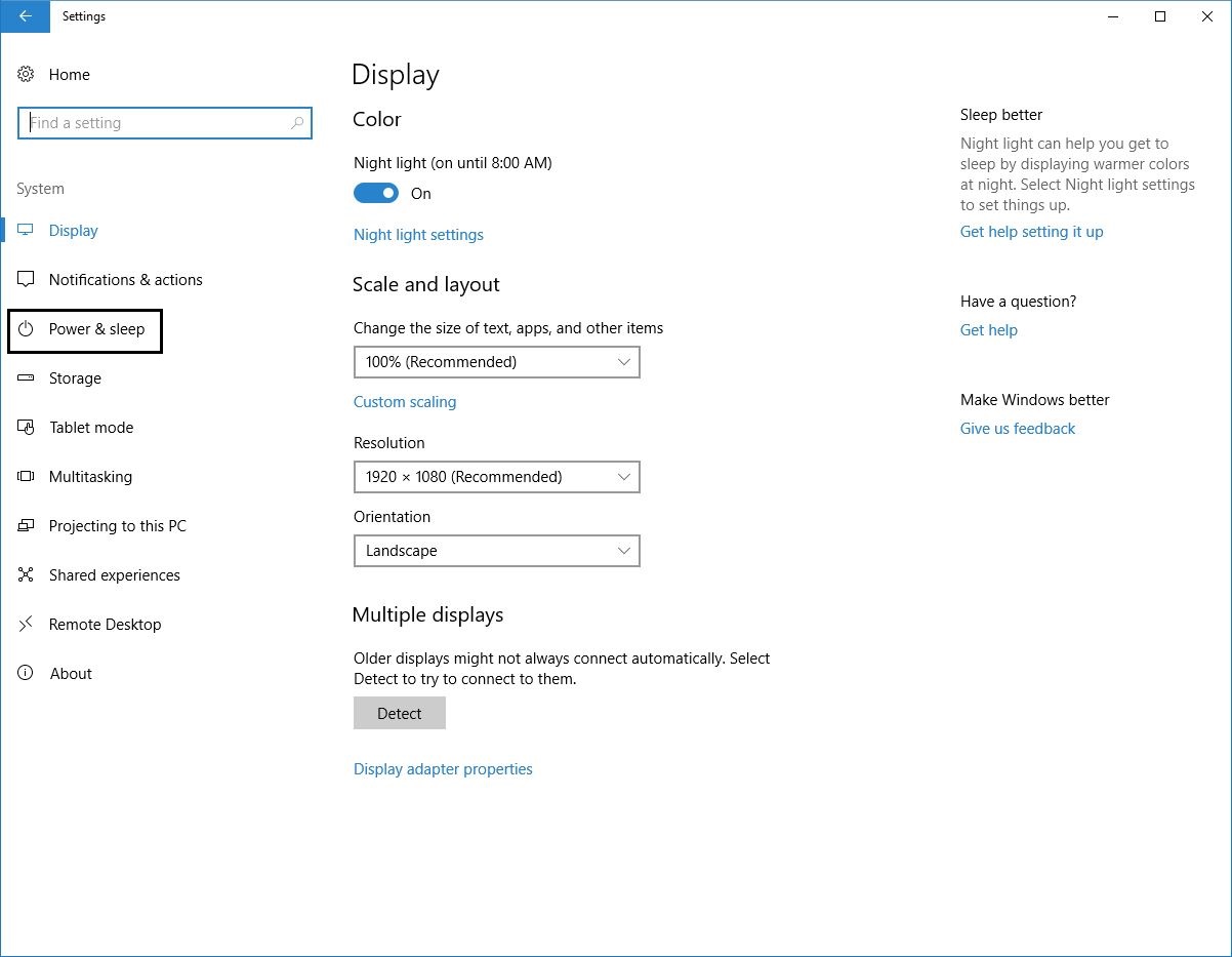 How to create a custom power plan on Windows 10