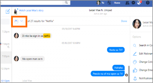 How to Search a Conversation on Facebook Messenger
