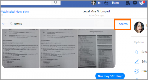 How to Search a Conversation on Facebook Messenger
