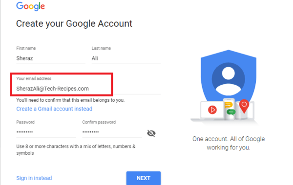How to Setup a Professional Email Address with Gmail