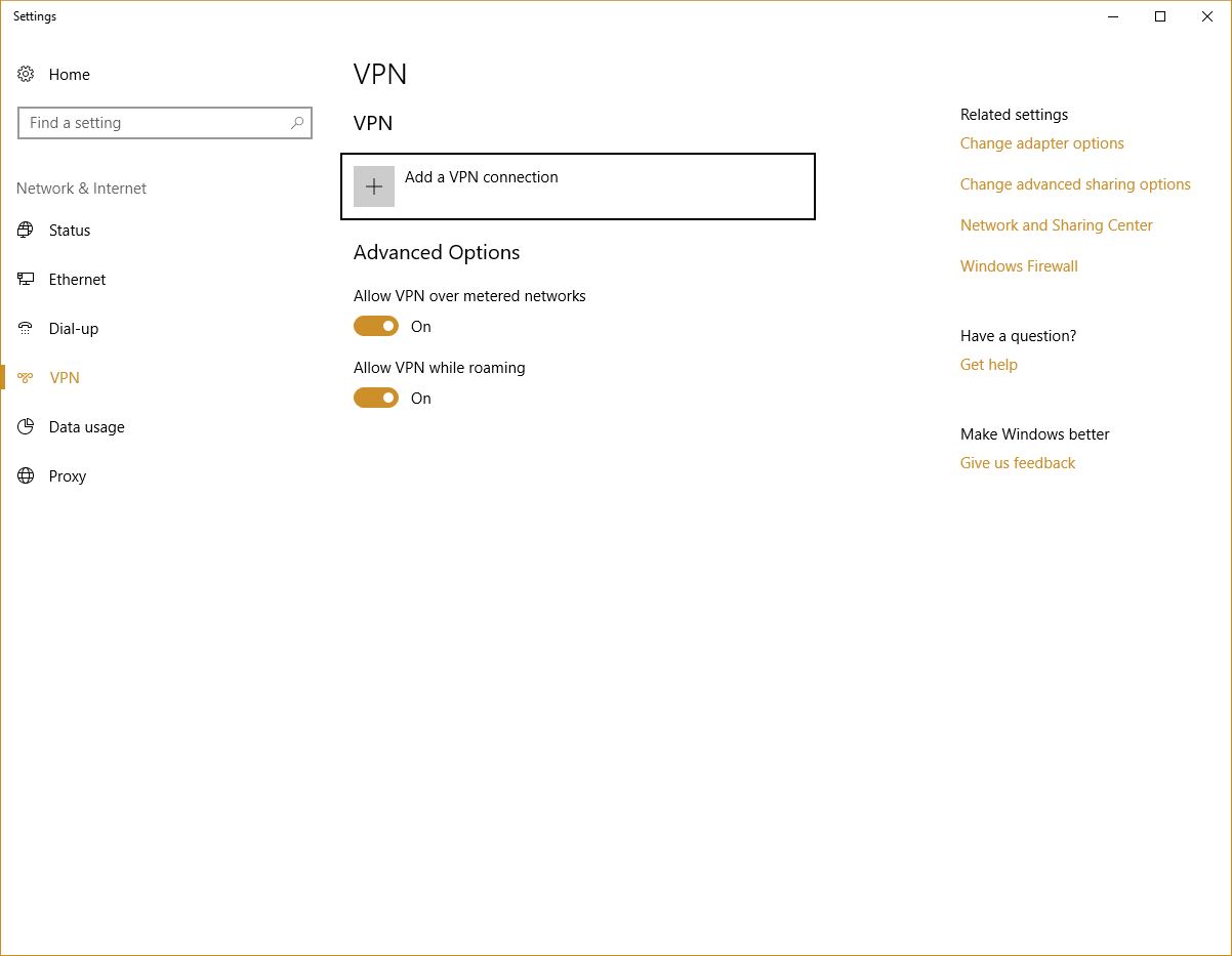 How to set up VPN on Windows 10