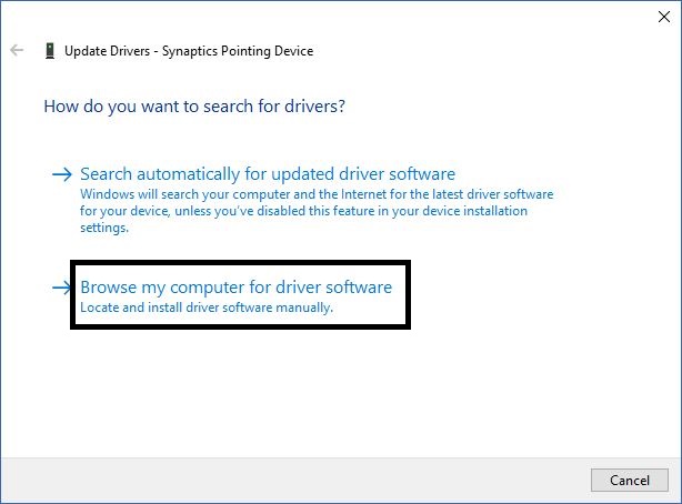 How to install Precision Touchpad Drivers on Windows 10