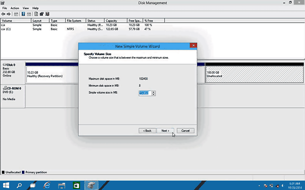 How to Create Disk Partition