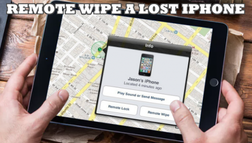 How to Wipe a Lost iPhone Remotely