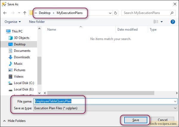 How To Save Query Execution Plan In SQL Server how-to-save-query-execution-plan-in-sql-server