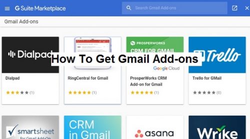 How To Get Gmail Add-Ons