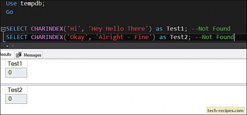 How To Use CHARINDEX Function In SQL Server