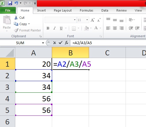How to Divide in Excel: Division Formulas and Shortcuts
