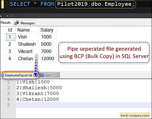 How To Use Bcp Utility In Sql Server