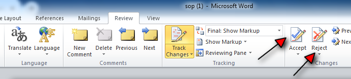 How to Hide Comments in Word [Remove Track Changes]