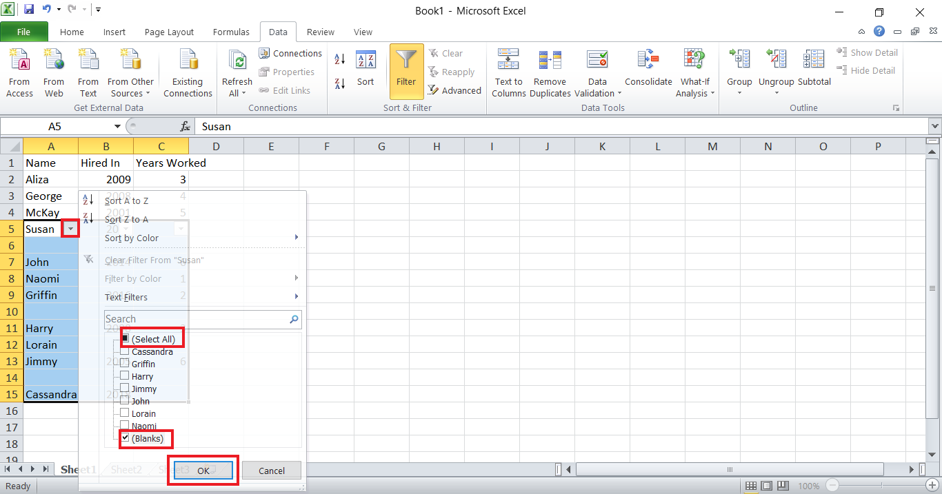 How To Remove Blank Rows In Excel Instantly Easy Steps 