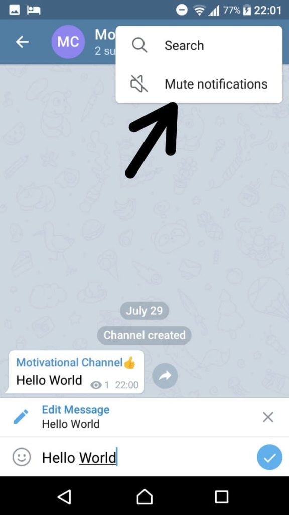 How to Create a New Channel on Telegram.
