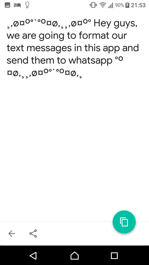 How To Write Stylish WhatsApp Messages,The Easiest Way