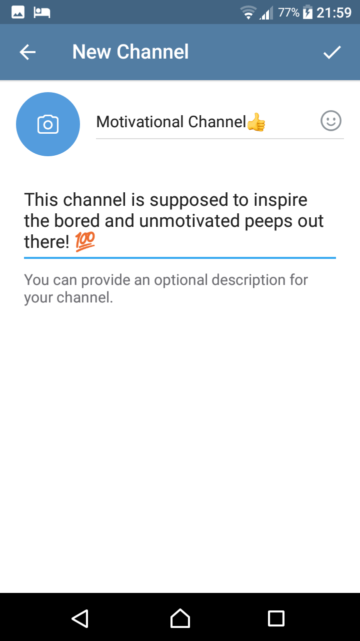 How to Create a New Channel on Telegram.