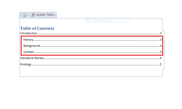 How to make a Table of Contents on Word: Step by Step With Video