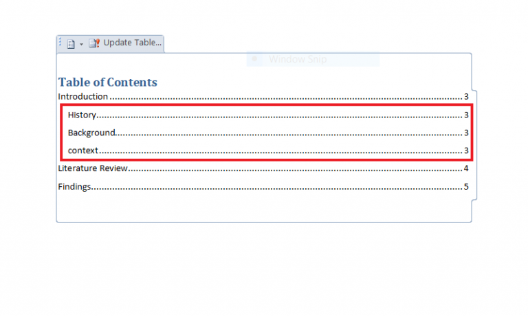 How to make a Table of Contents on Word: Step by Step With Video