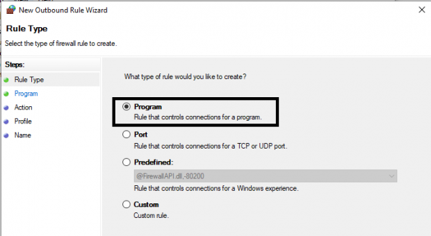 How to Block an Application from Accessing the Internet in Windows 10