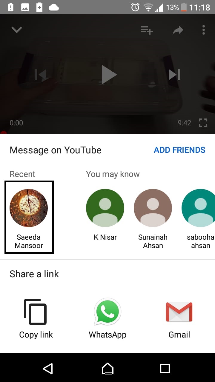 How to Use Youtube Messenger to send and discuss Videos with Friends