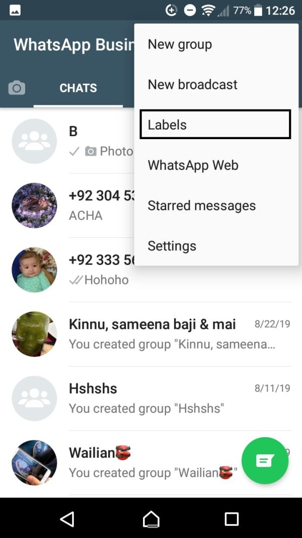 How to Use Labels in Whatsapp Business App to Manage Customers