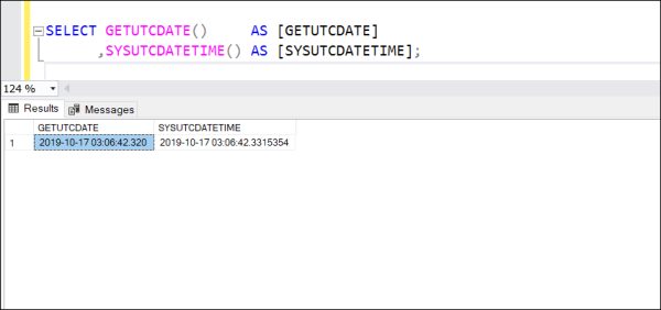 Introduction To Datetime Functions In Sql Server