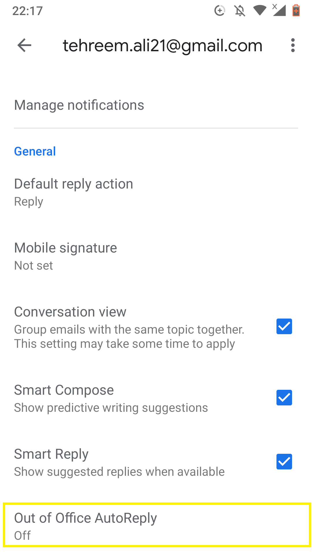How to Set Out Of Office Autoreply in Gmail for Android