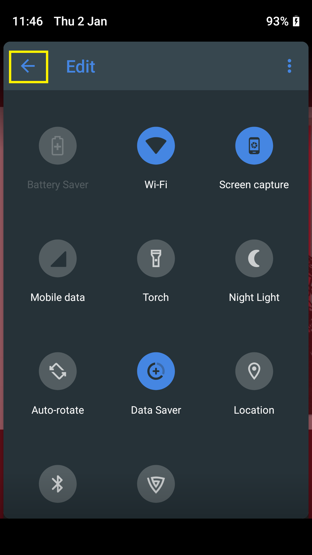 How to Customize Tiles Bar in Android