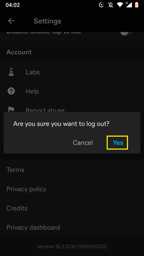How to Log Out of Tumblr in the Android App
