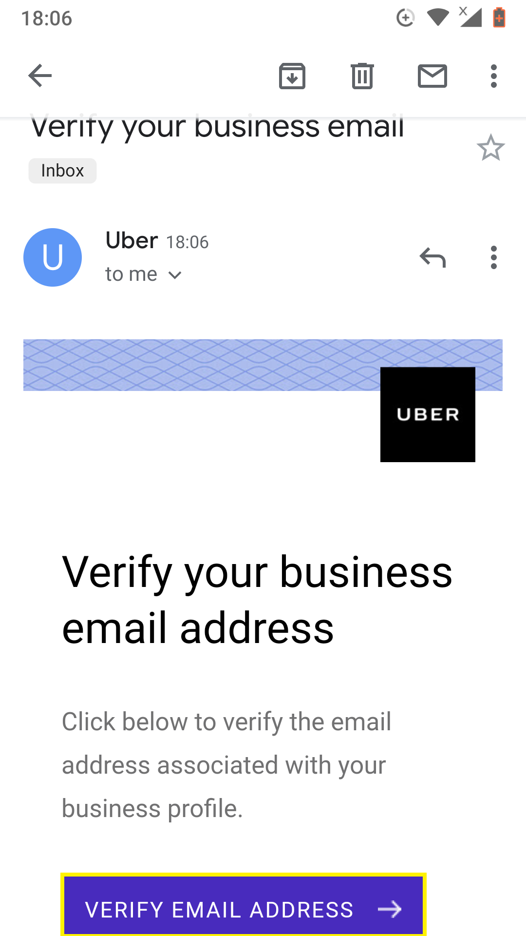 How to Set up A Business Profile on Uber (Android)