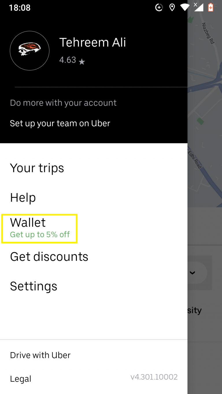 How to Set up A Business Profile on Uber (Android)